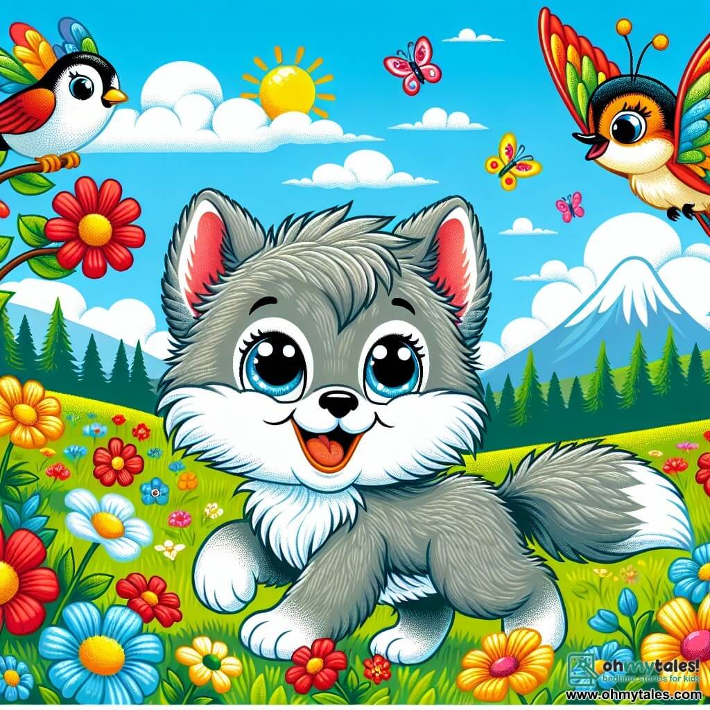 Springtime Adventures with Little Wolf | Story about spring | 1-2 years ...