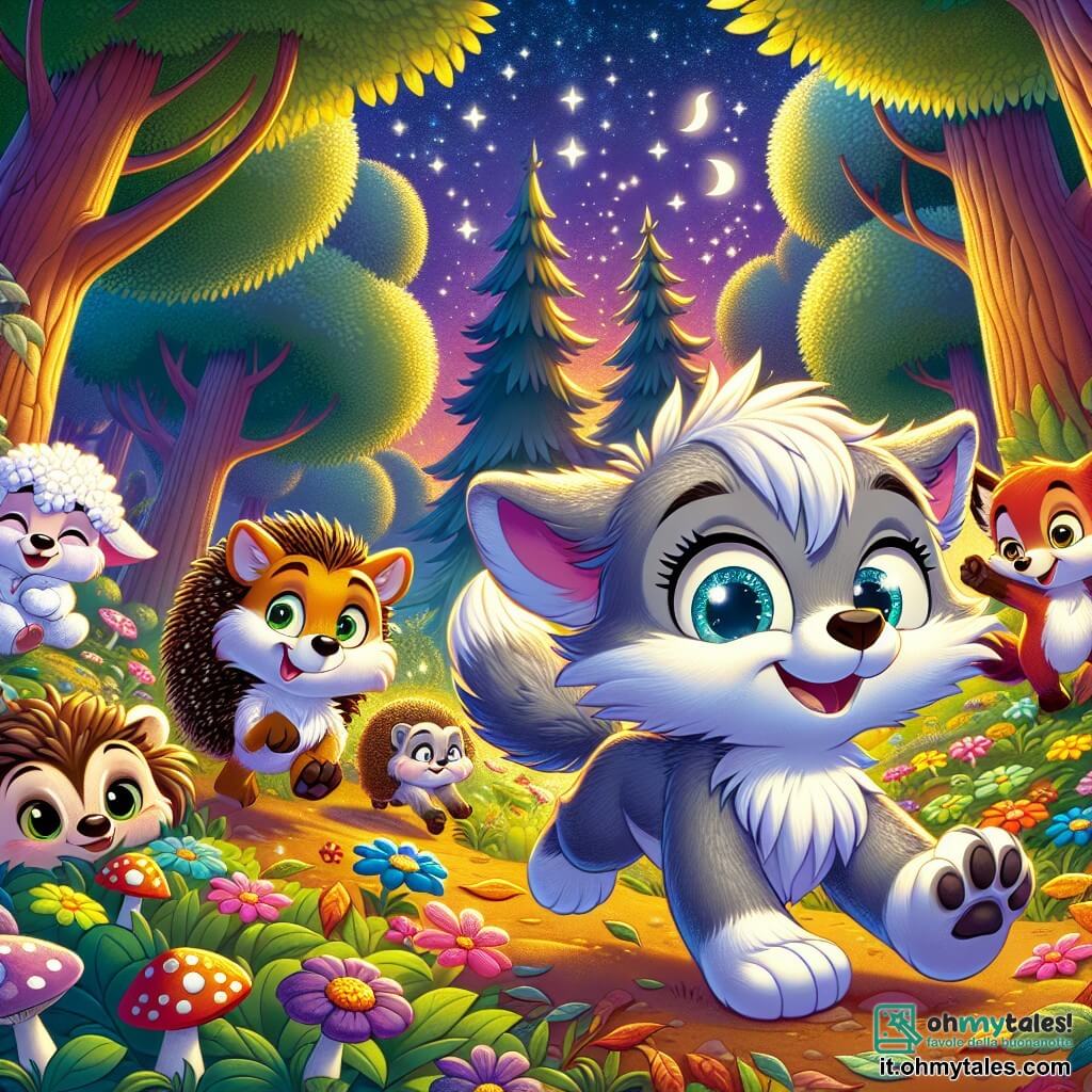 💬 Lupo Leo e la Notte delle Burle | Storia divertente per dormire | 11/ ...