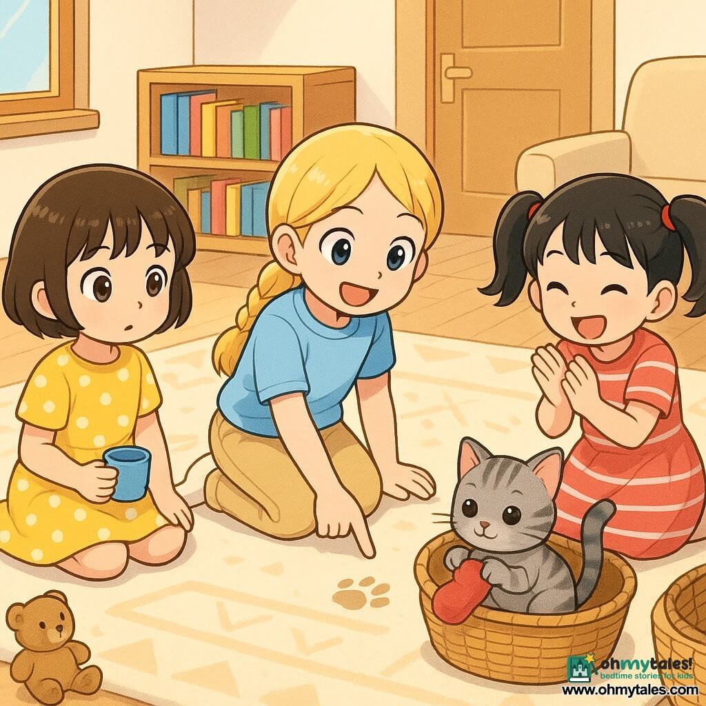 The Red Sock Mystery | Story of little detectives | 1-2 years | Mystery ...