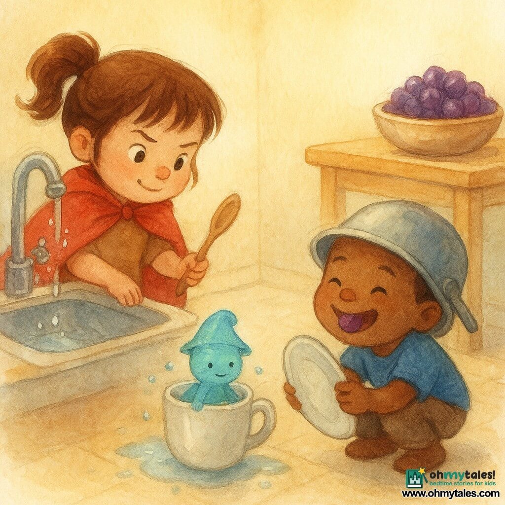 Mia, Ben, and the Drip-Drip Water Sprite | Humorous fantasy | 1-2 years ...