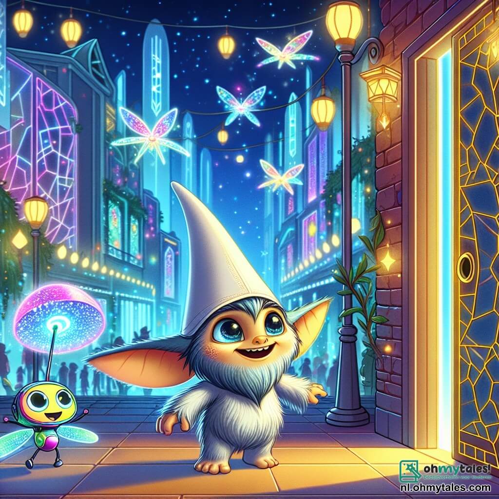 Rafir en de Geluksorb | Verhaal van een futuristische stad | 9/10 jaar | Sciencefictionverhaal