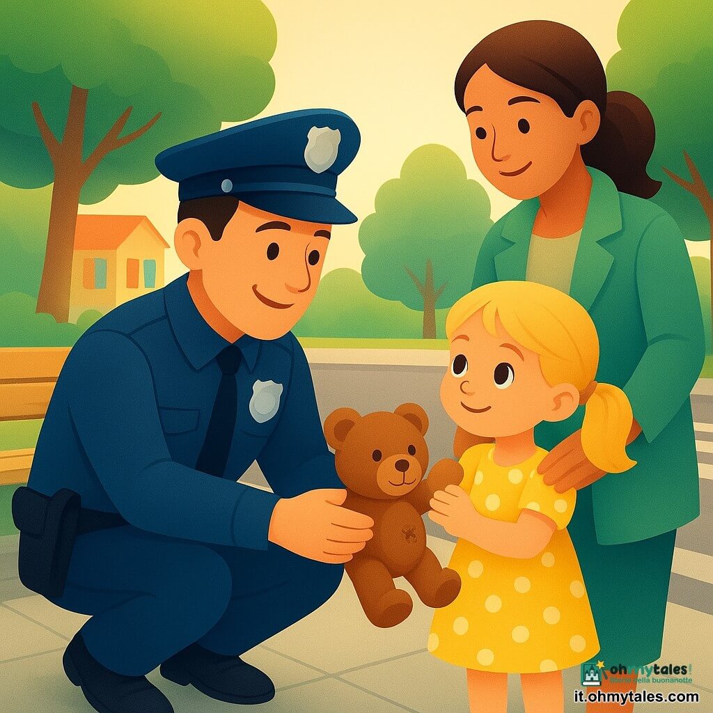 Luca, il poliziotto gentile e l’orsetto ritrovato | Storia di ...