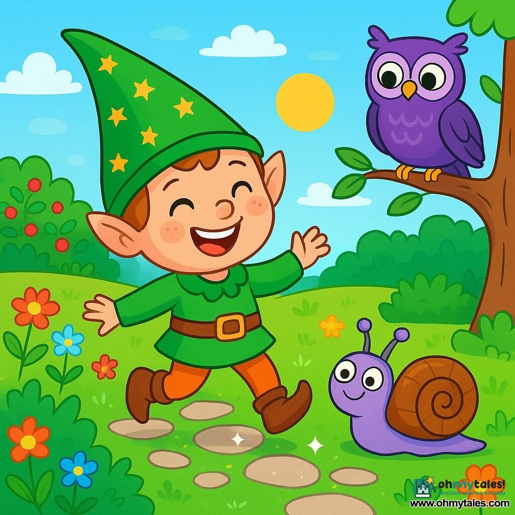 The wiggly giggle path to the jellyberry picnic | Funny creature story ...