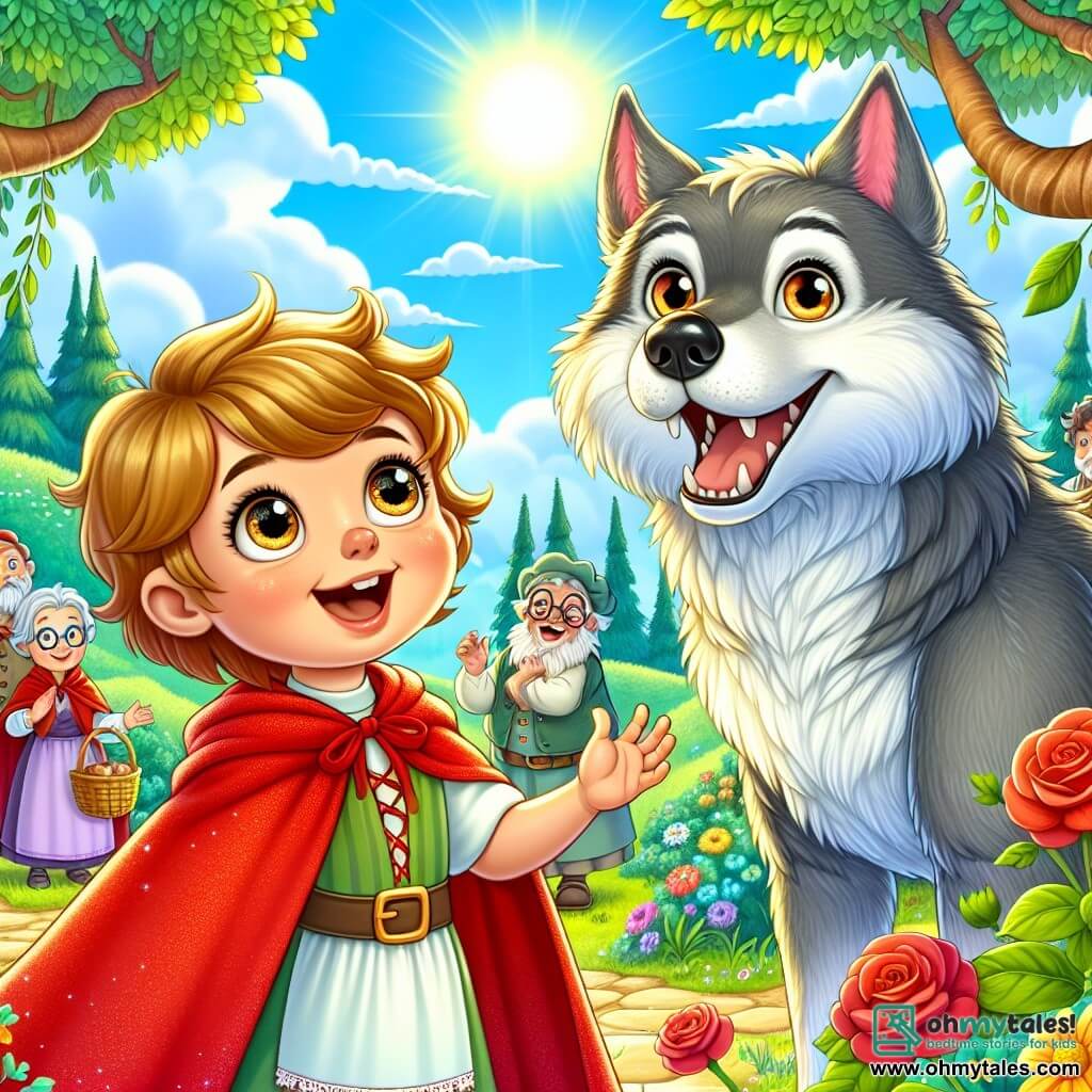 The Kindness Within the Wolf | Big bad wolf | 5-6 years old | Tale