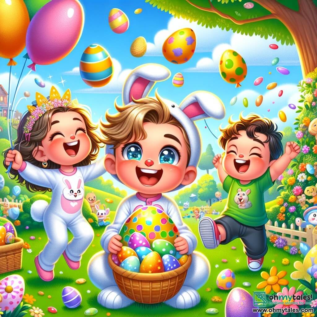 Benny and the Secret of the Shiny Egg | Story about Easter | 5-6 years ...