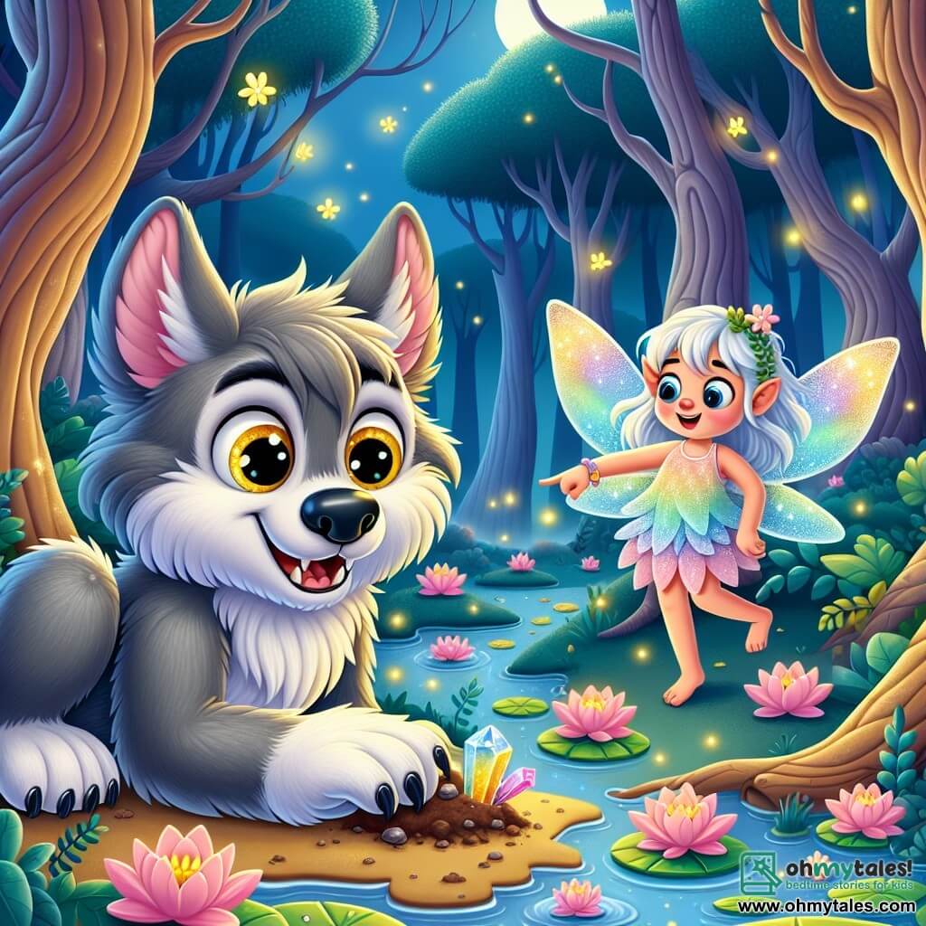 Wally and the Magic Crystal | Story of a fantasy creature | 3-4 years ...