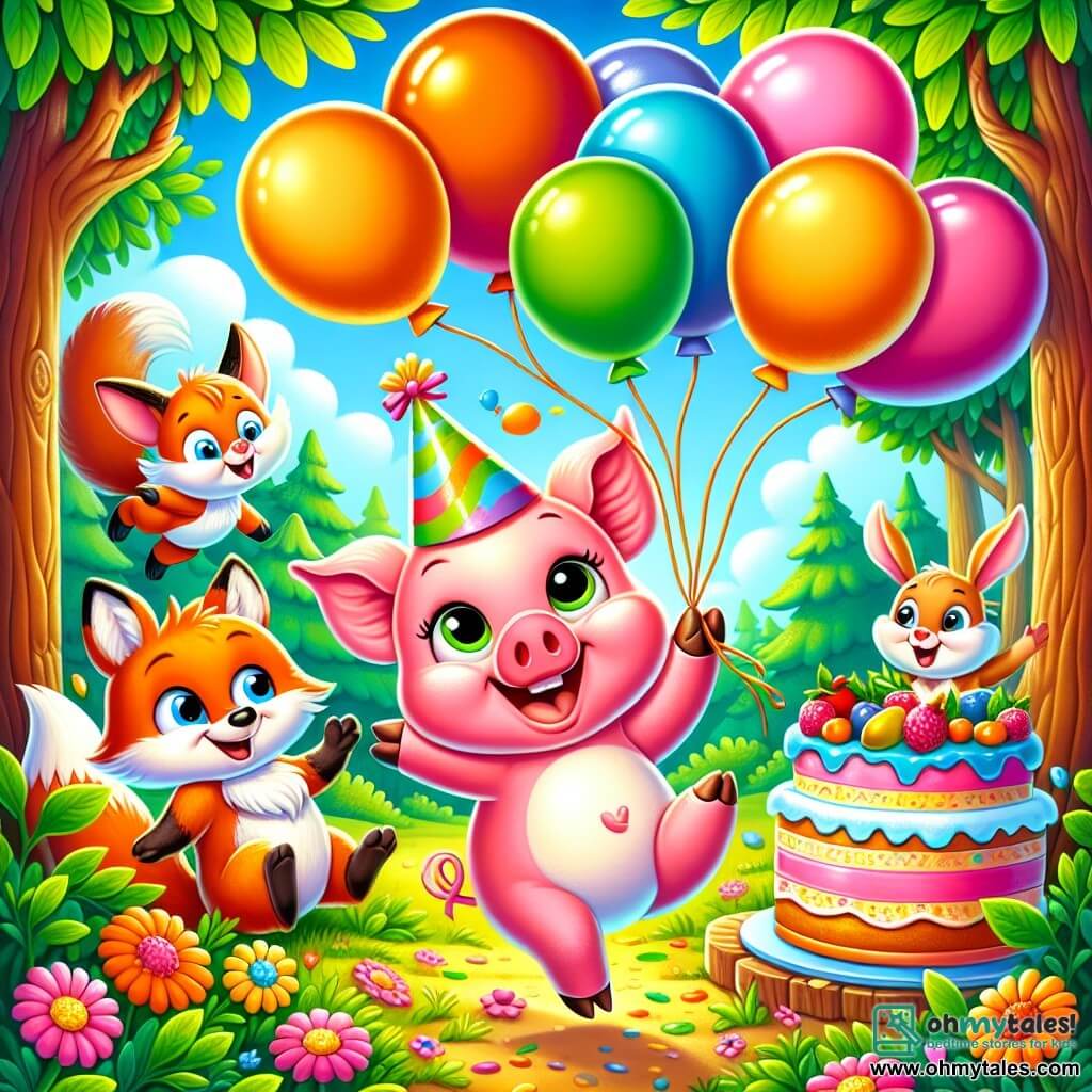 Piggy's Forest Fiesta | Funny story with an animal | 1-2 years | Funny ...