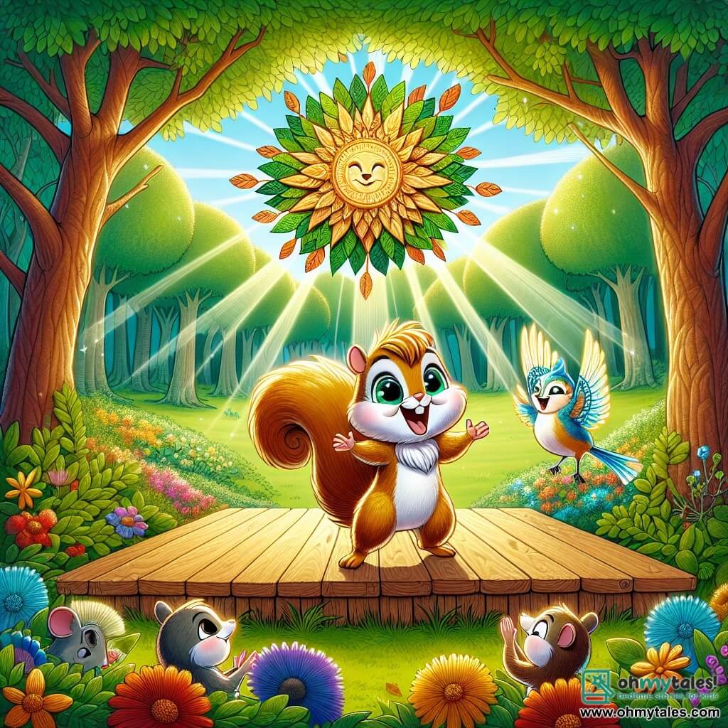 The Hidden Talent of Sammy the Squirrel | Story about self-confidence ...