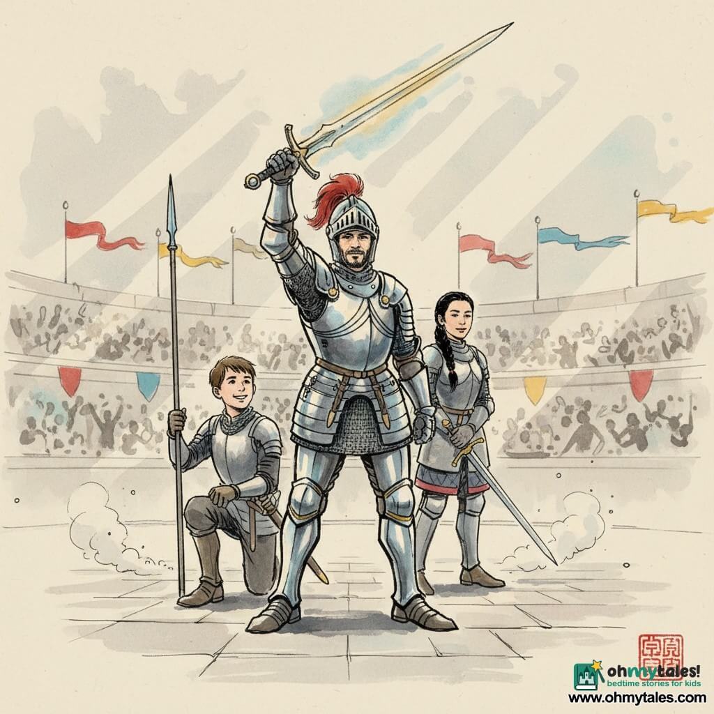 🎧 Quest for the Seraphis Sword | Knight's story | 11-12 years old ...