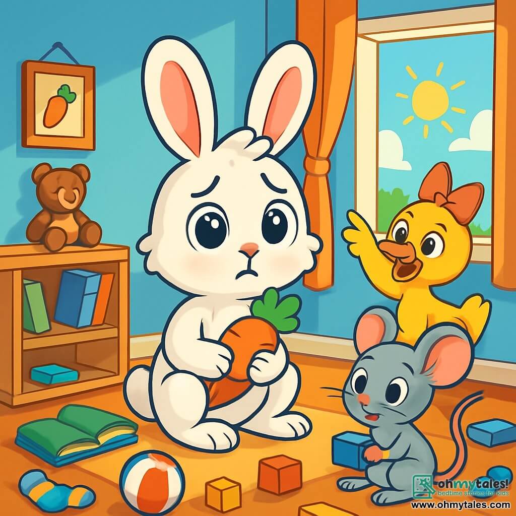 🎧 Benny Bunny and the sticky lie | Story about lying | 7-8 years old ...