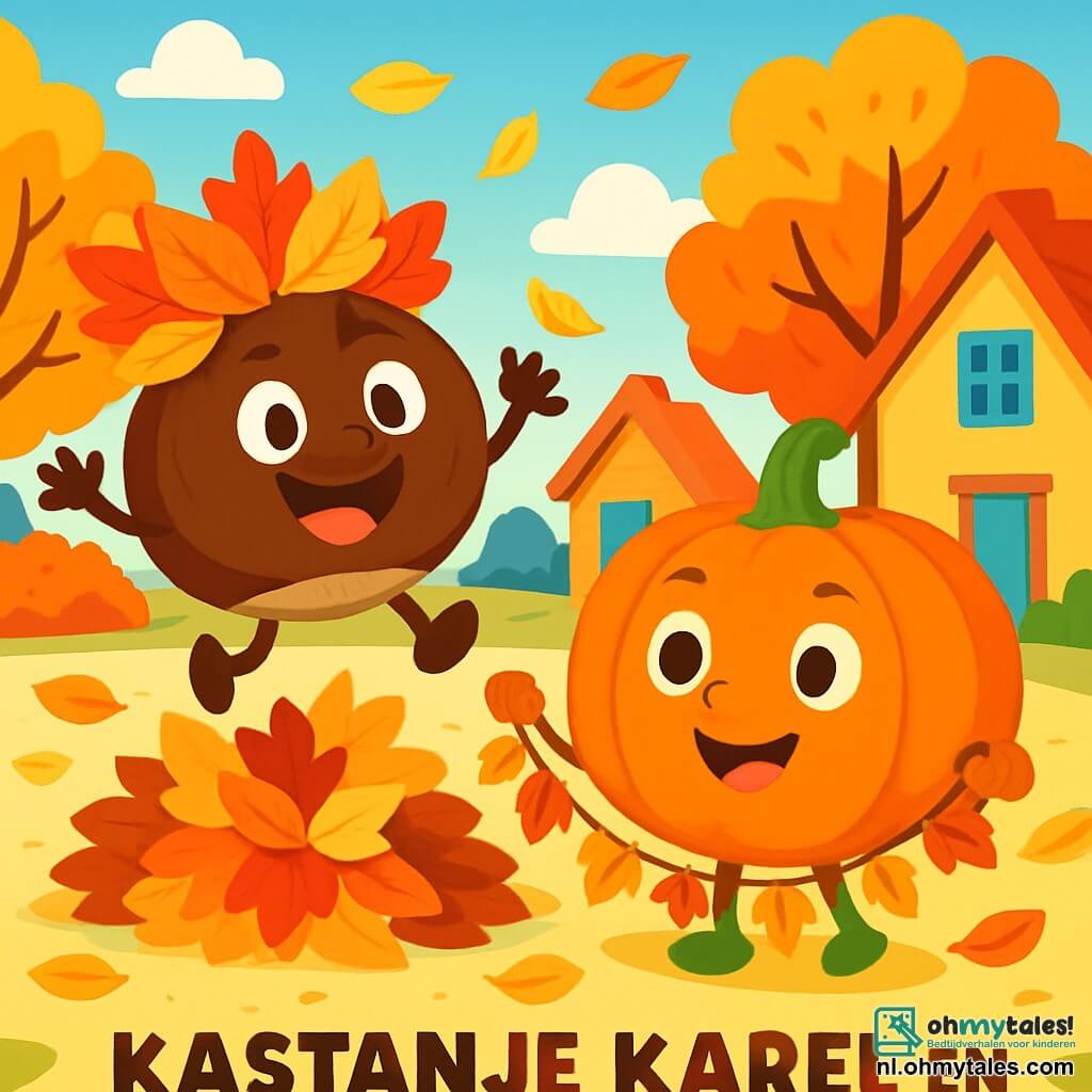 kastanje karel en het grote herfstfeest | Verhaal over de herfst | 5/6 ...