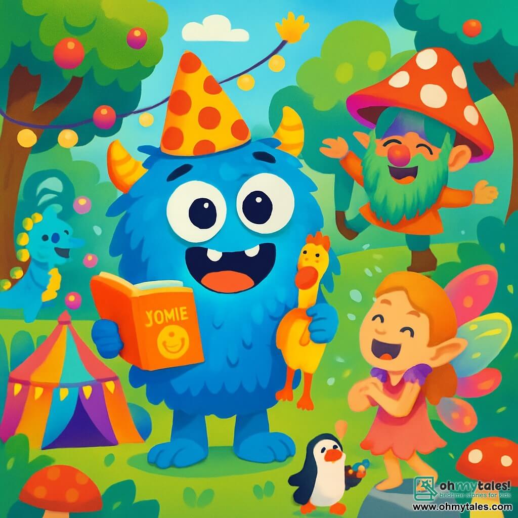 💬 Milo the Monster's Marvelous Joke Contest | Funny creature story | 5 ...