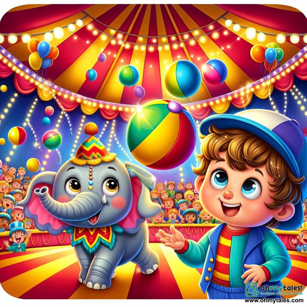 🎧 Max and Louie's Circus Magic | Circus story | 3-4 years old | Audio ...