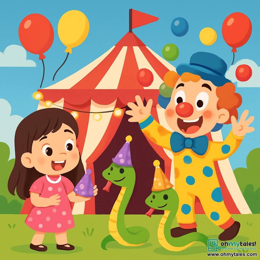 Lily and the Circus Sparkle | Circus story | 5-6 years old | Funny story