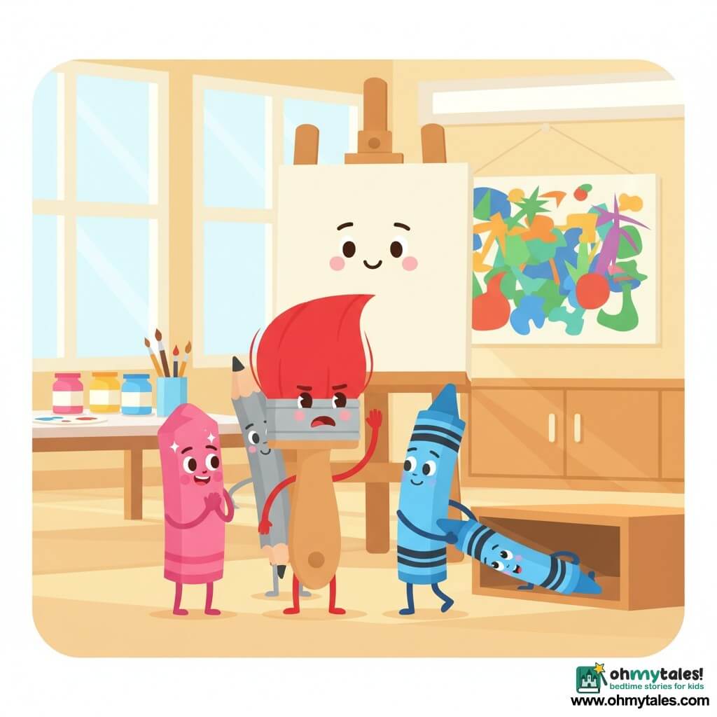 🎧 Ruby's Colorful Secret | Story about lying | 5-6 years old | Audio ...
