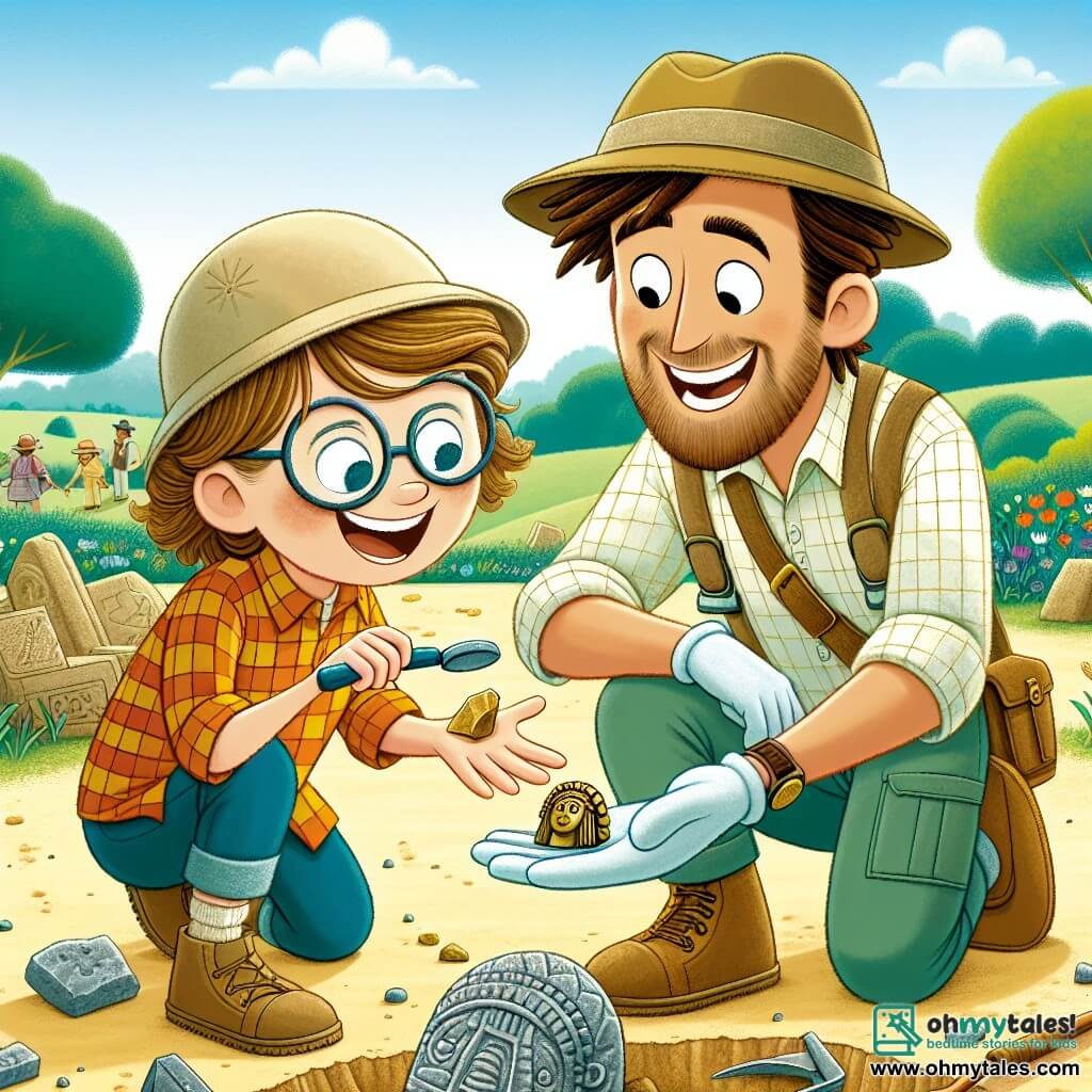 Secrets of the Ancient Stone | Archaeologist Story | 5-6 years old ...