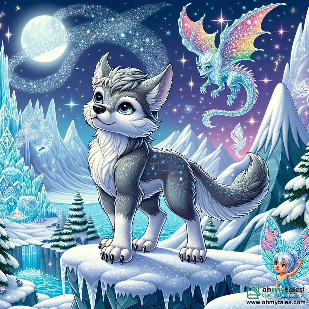 Wolfie and the Ice Palace | Story of a fantasy creature | 5-6 years old ...