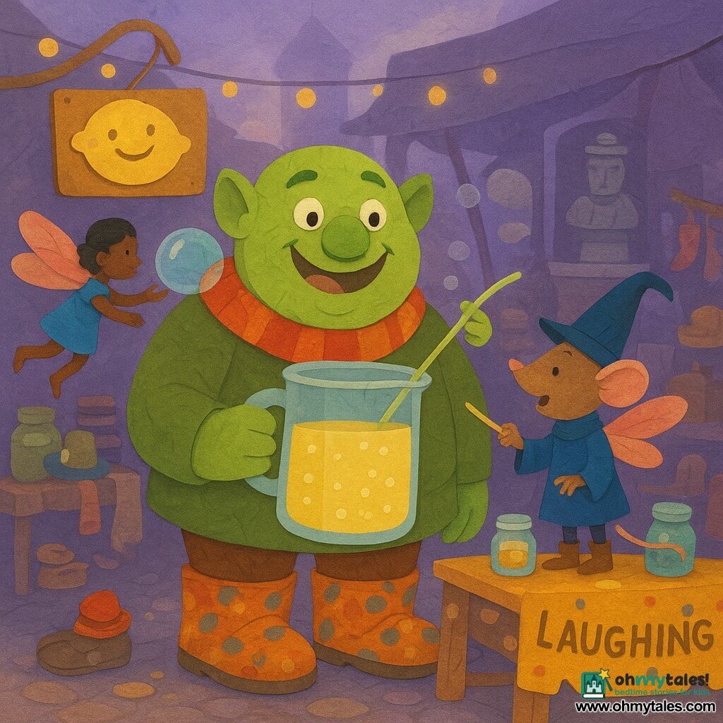 Laughing Lemonade at the Misty Market | Funny creature story | 5-6 ...