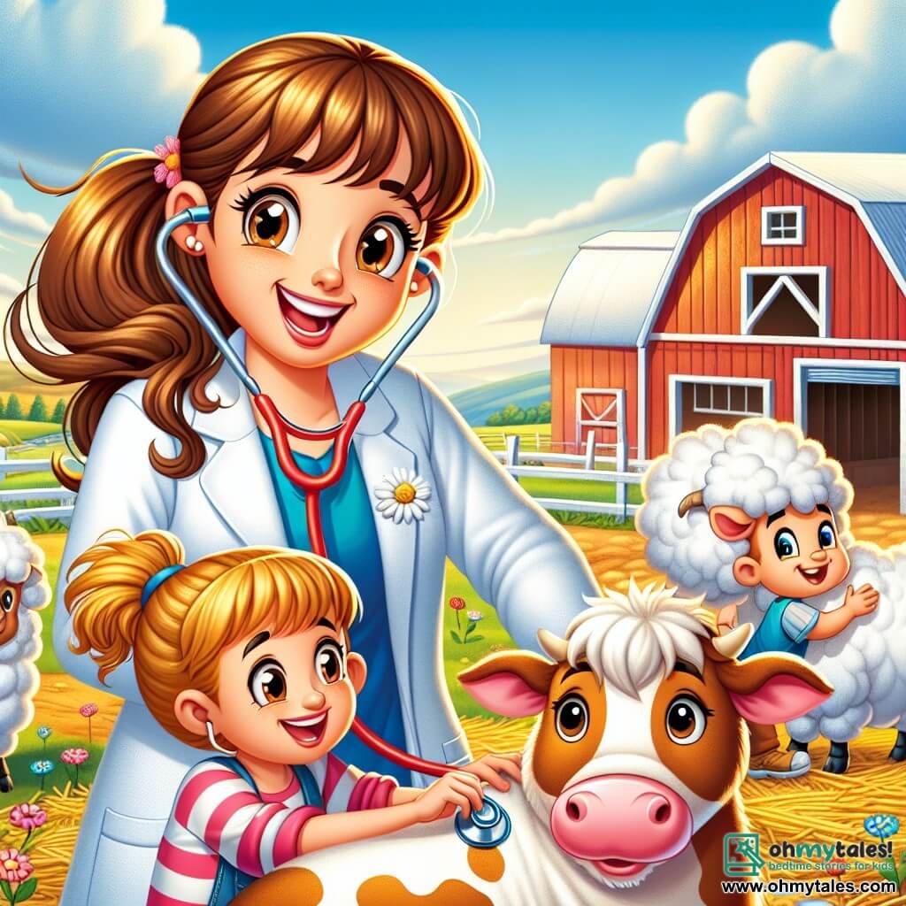 A Day with Dr. Lizzie at Sunny Farm | Veterinary Stories | 5-6 years ...