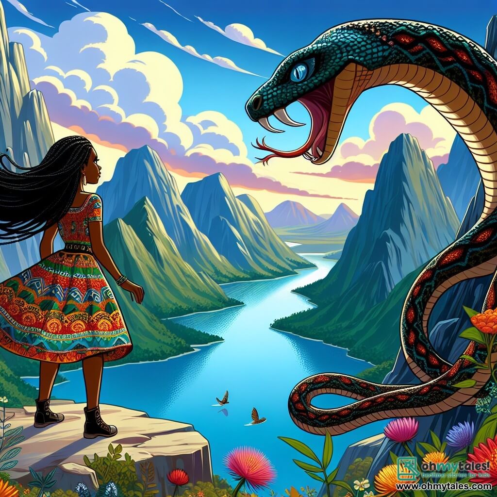 Amina and the Sacred Stones | African tale | 11-12 years old | Tale