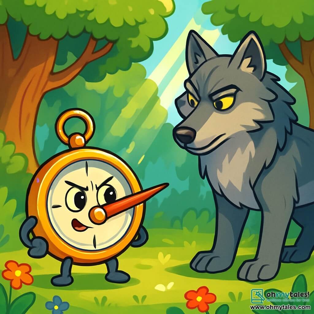 The Compass and the Great Wolf | Big bad wolf | 11-12 years old | Tale