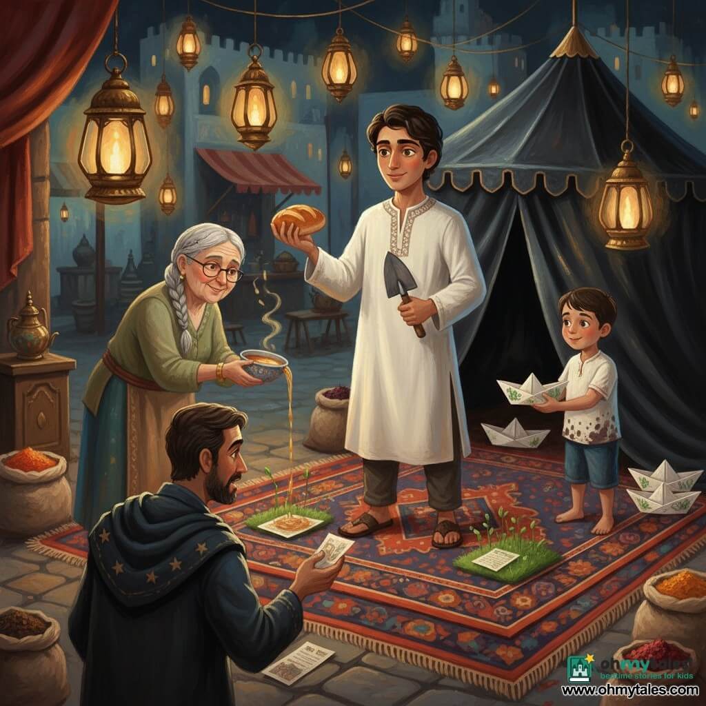 Samir and the garden of promises | Tale of One Thousand and One Nights ...