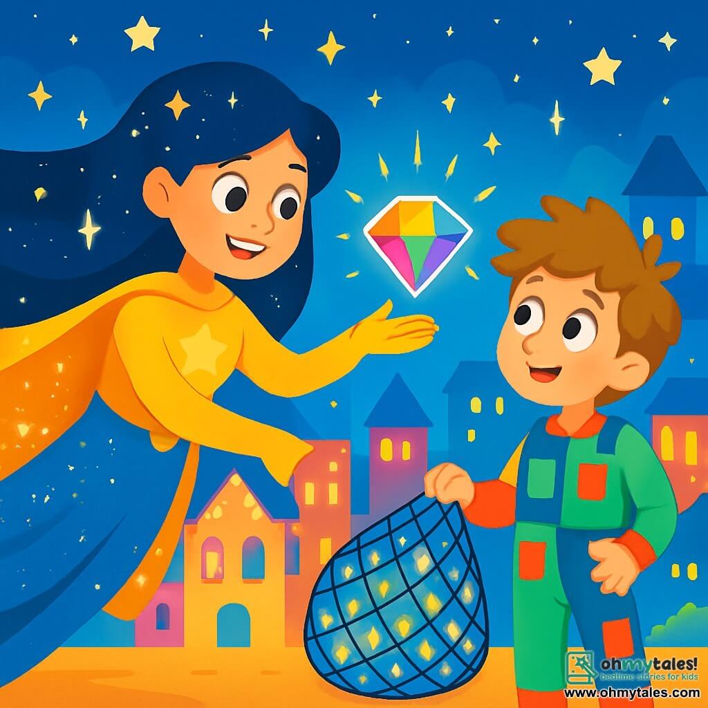 Starshine and the Rainbow Gem | Superhero stories | 3-4 years old ...