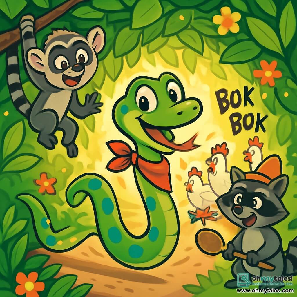 Slippy and the great jungle whacky race | Funny story with an animal ...