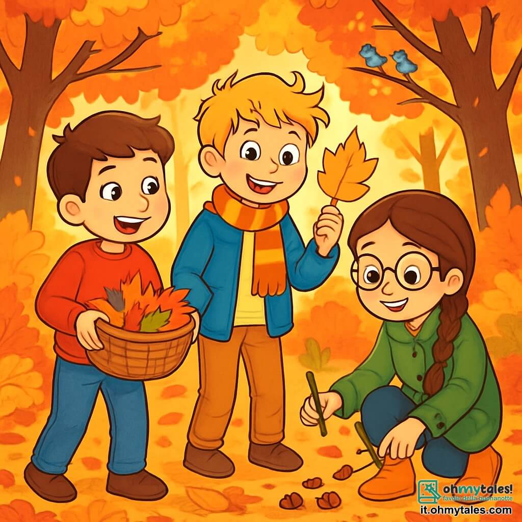 Il meraviglioso autunno nel bosco di Luca | Storia sull'autunno | 11/12 ...
