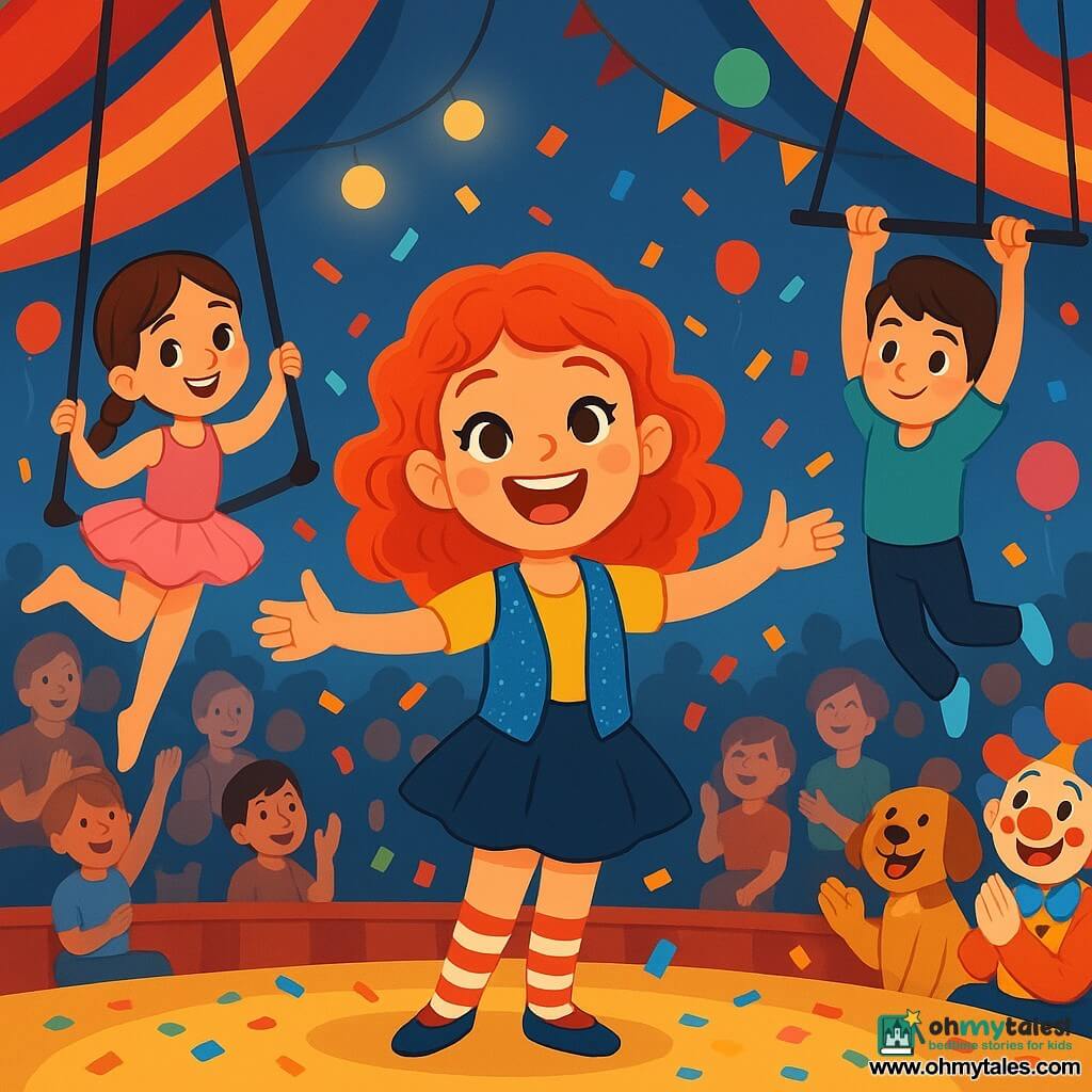 The longest bow in the wiggly circus | Circus story | 7-8 years old ...