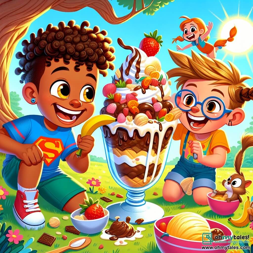 The banana split squad and the great giggleberry disaster | Funny story ...