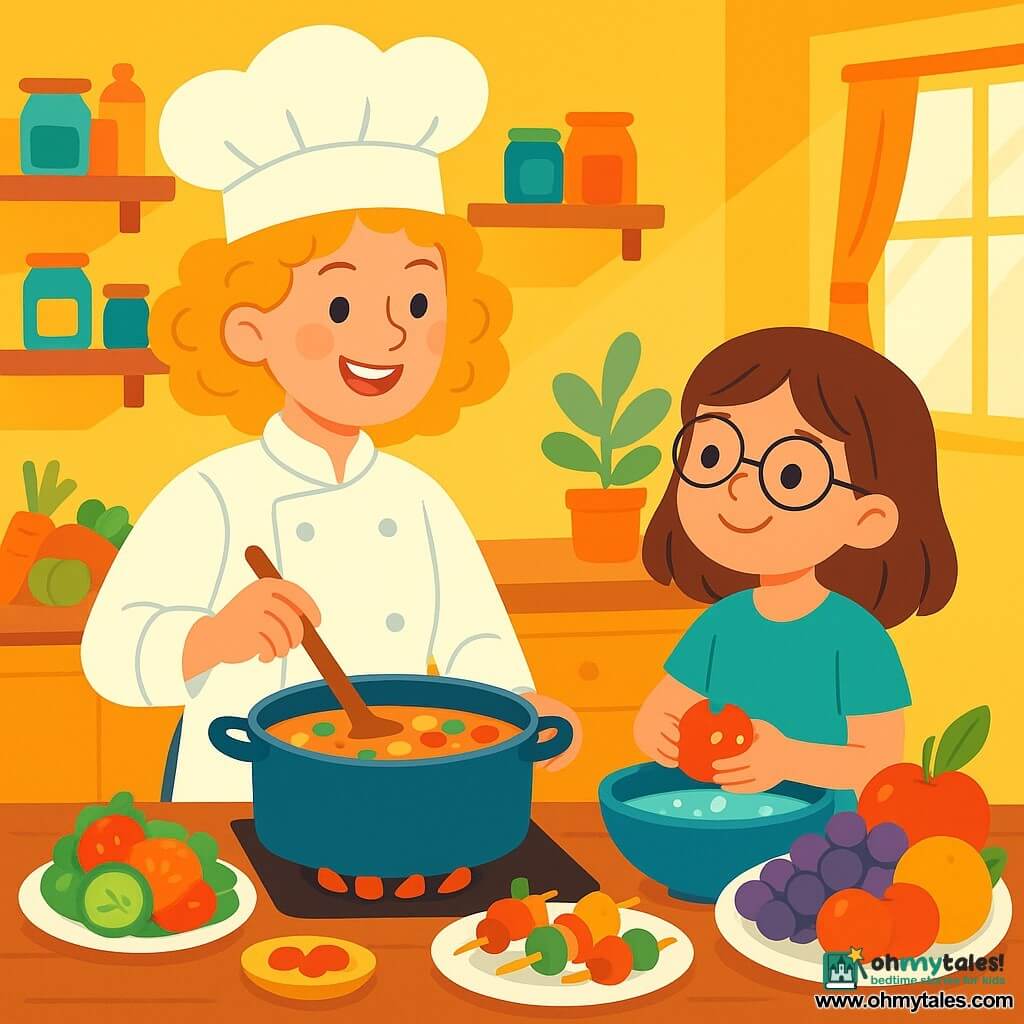 Chef Clara’s Colorful Buffet | Chef's story | 3-4 years old | Story ...