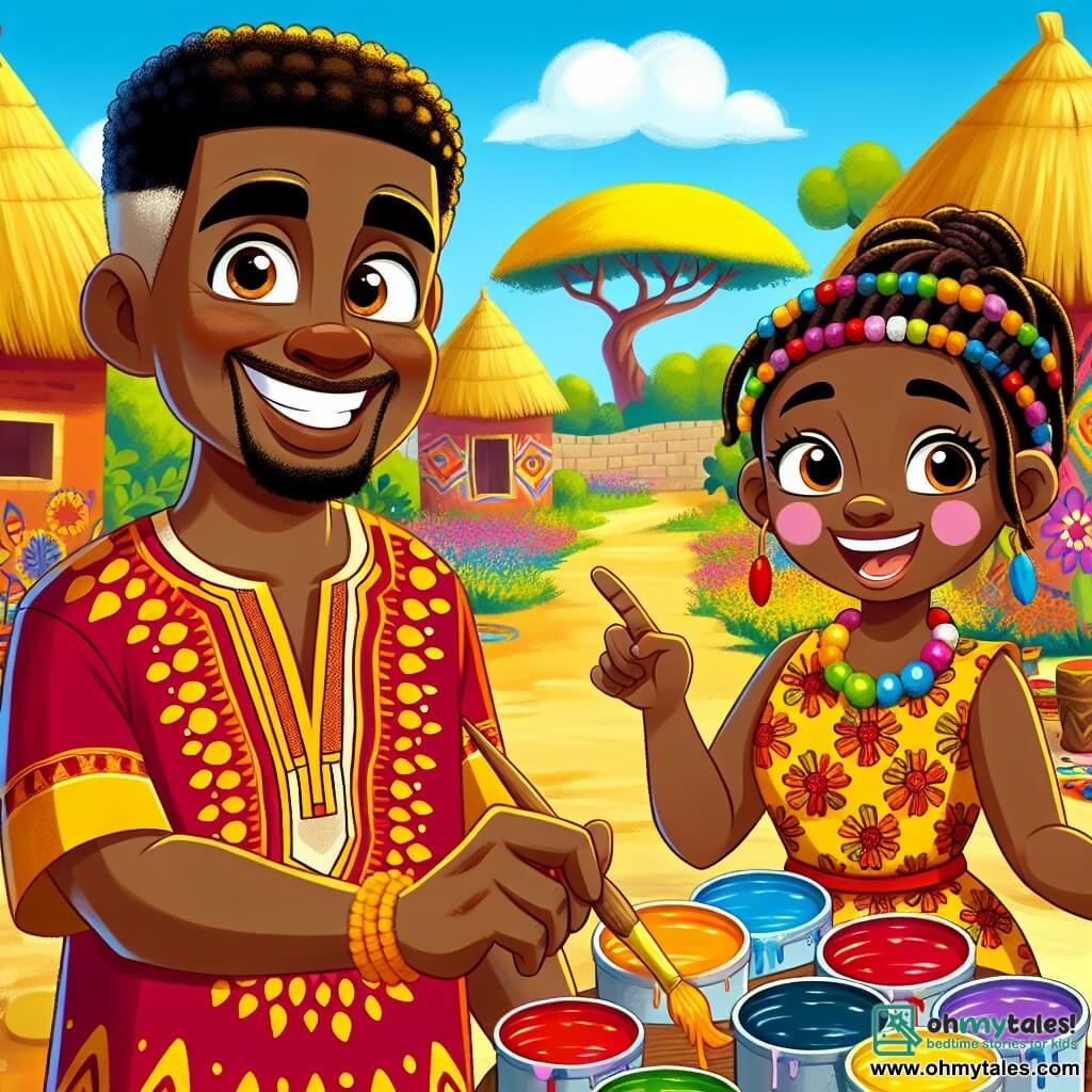 Colors, Secrets, and Friendship: Kofi's Journey | African tale | 5-6 ...
