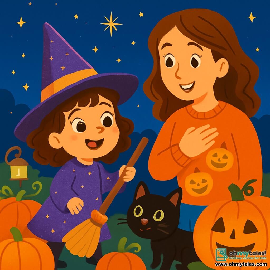 The Little Witch and the Halloween Secret | Halloween story | 3-4 years ...