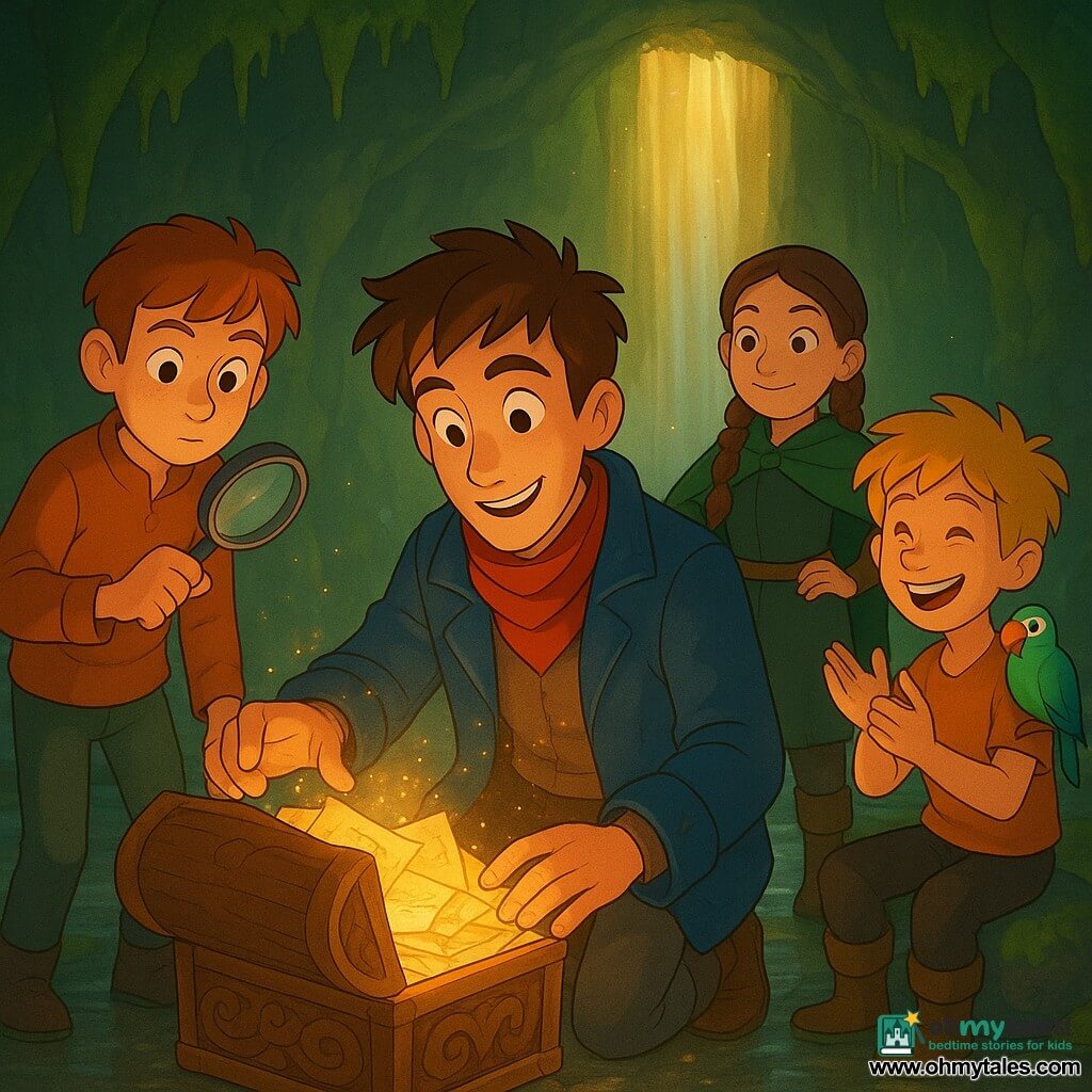 Captain Finn and the Treasure of the Whispering Waves | Pirate story ...
