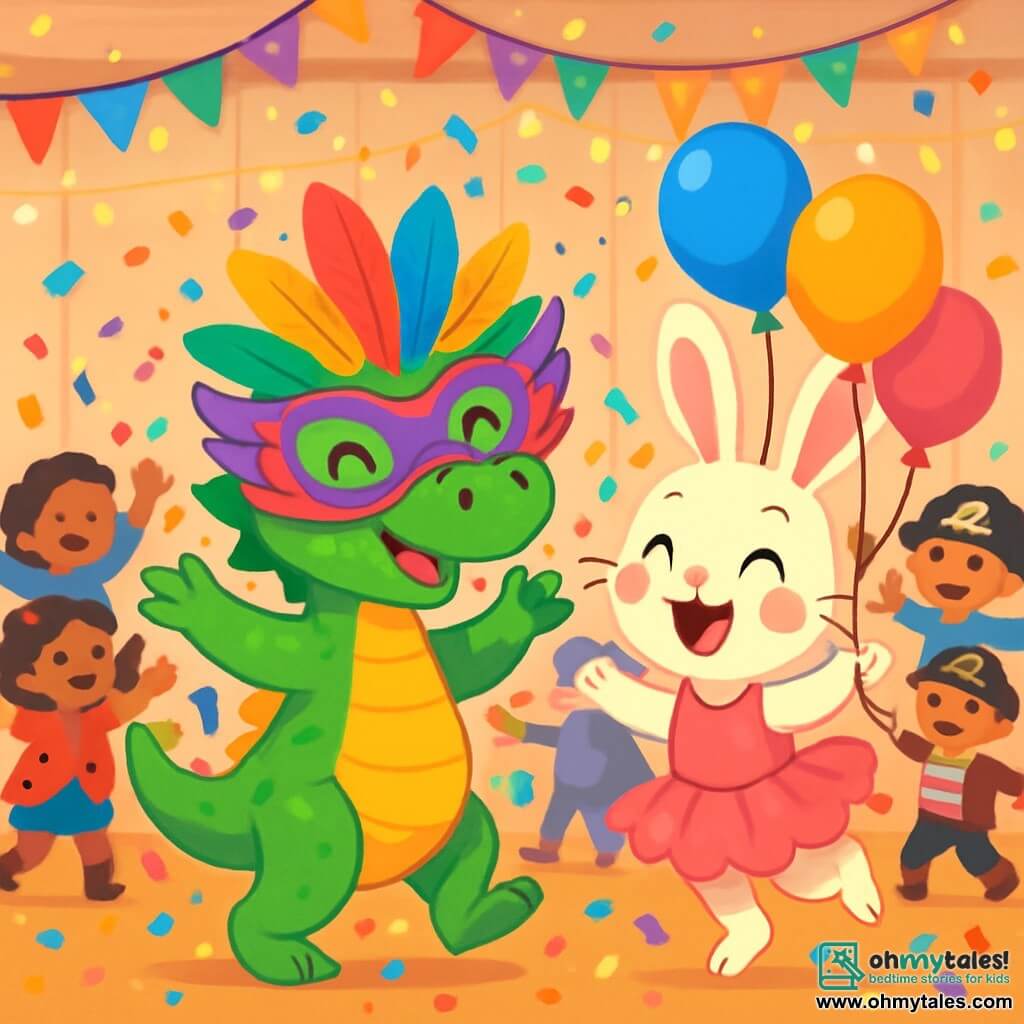 Milo and the magical carnival mask | Carnival story | 5-6 years old ...