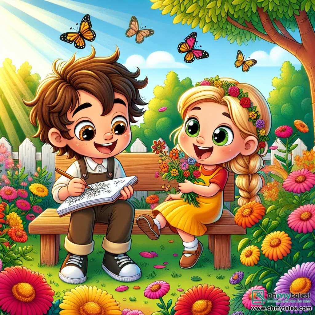 Spring's Secret Garden | Story about spring | 9-10 years old ...