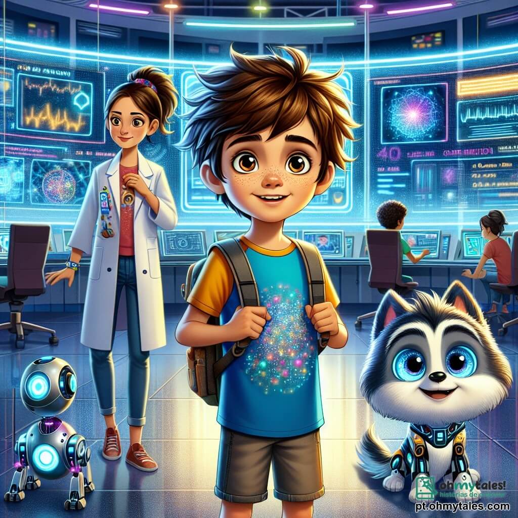 Os Guardiões da Energia Quântica | História de cidade futurista | 11 a ...