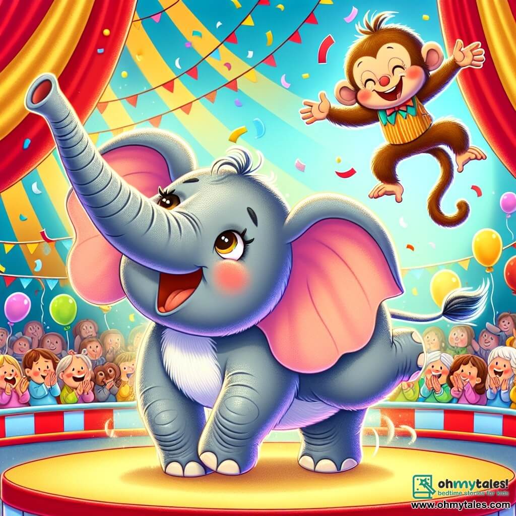 Ellie’s Big Circus Day! | Circus story | 1-2 years | Funny story