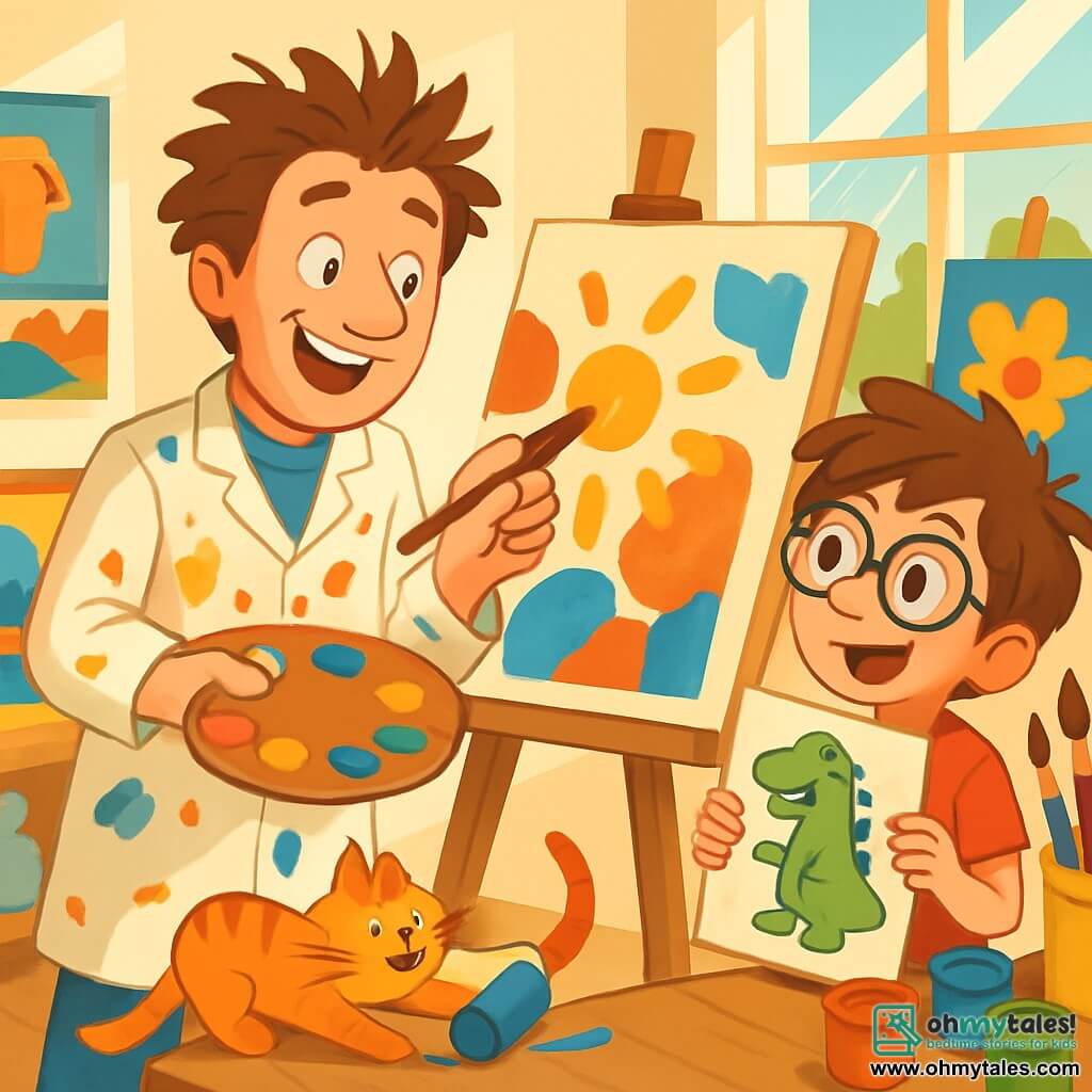 🎧 The magic within Mr. Felix's studio | Artist's Story | 9-10 years old ...