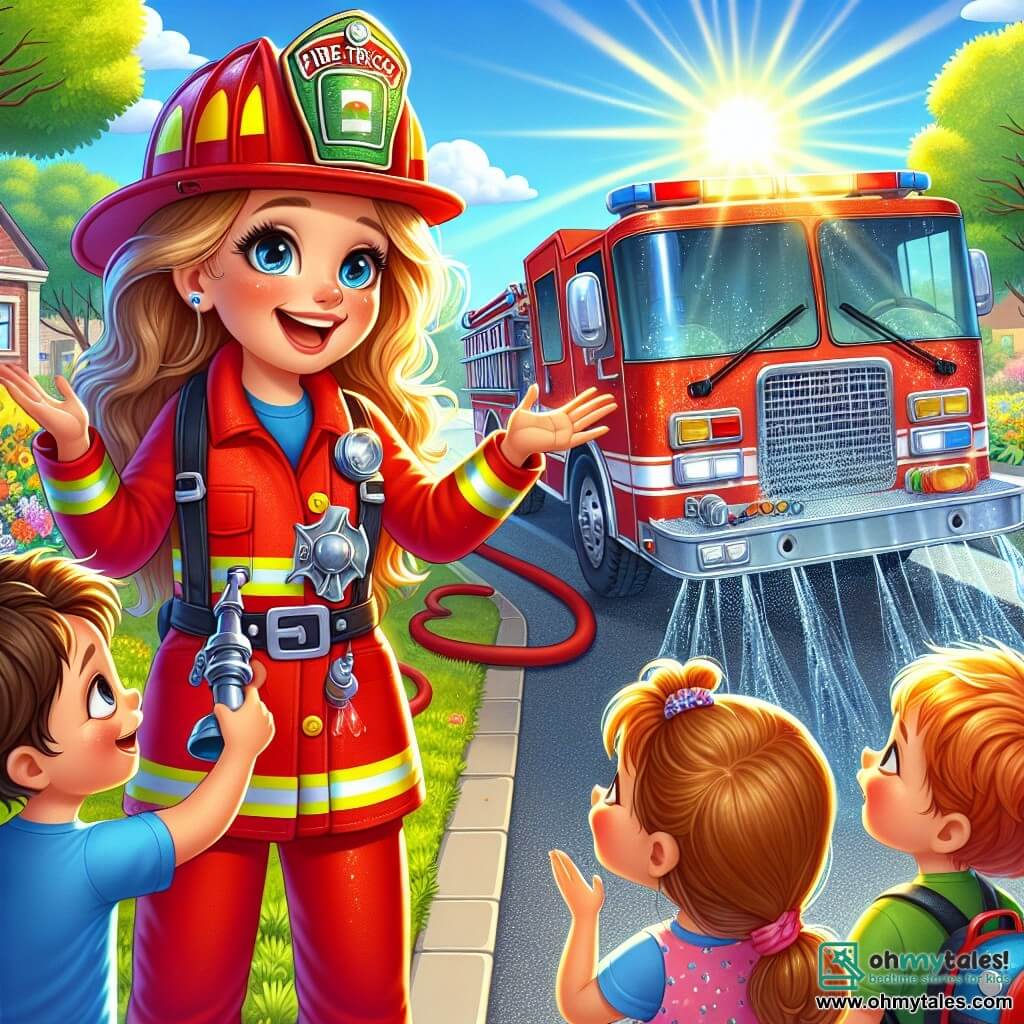 Brave Hearts and Fire Trucks | Firefighter Story | 5-6 years old ...
