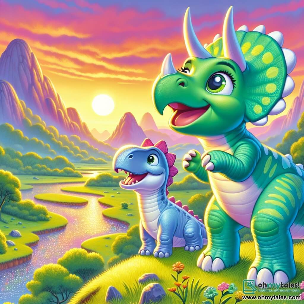 The Adventure of Tilly and Friends | Dinosaur story | 3-4 years old ...