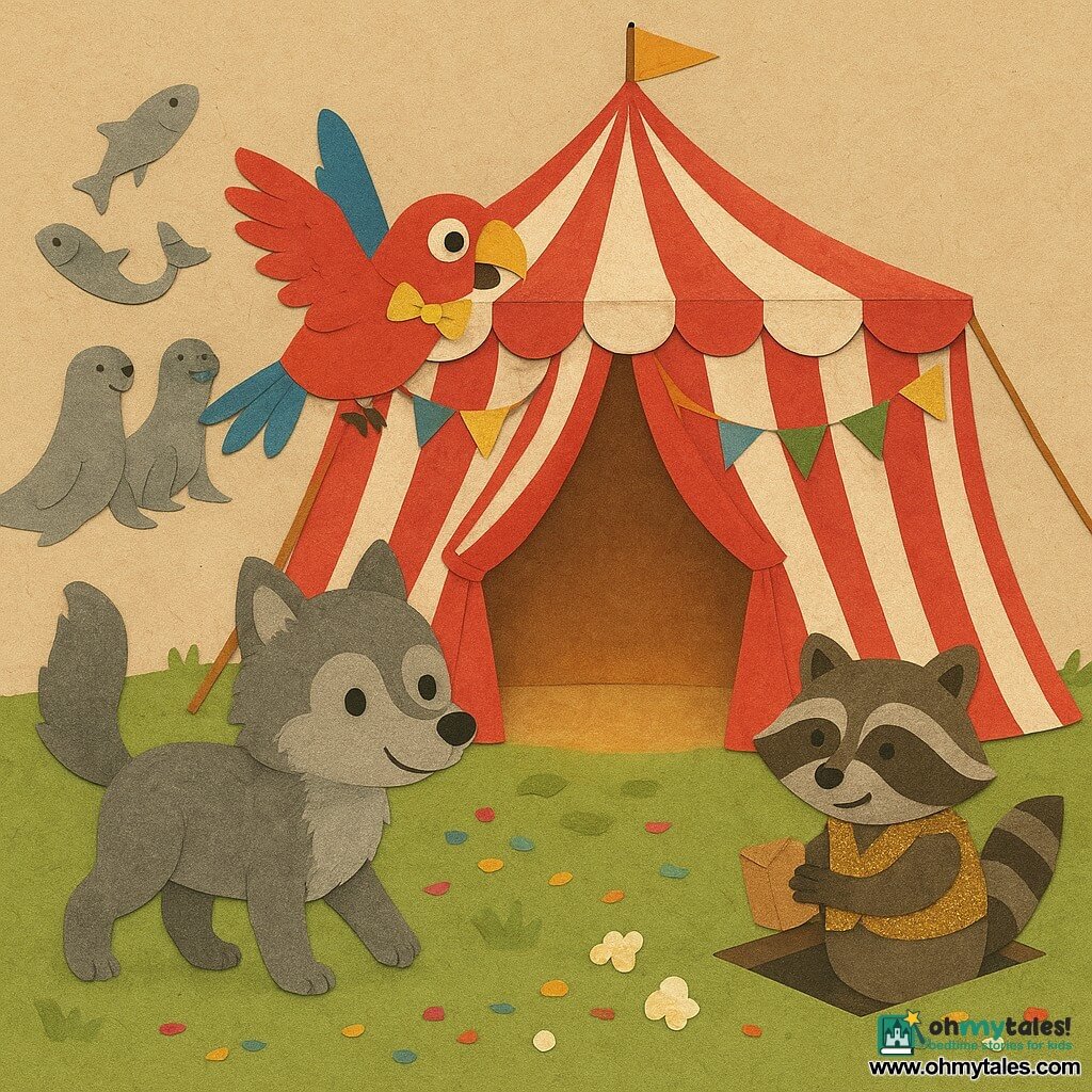 💬 Pip the Little Wolf and the Backstage Bloopers | Circus story | 7-8 ...