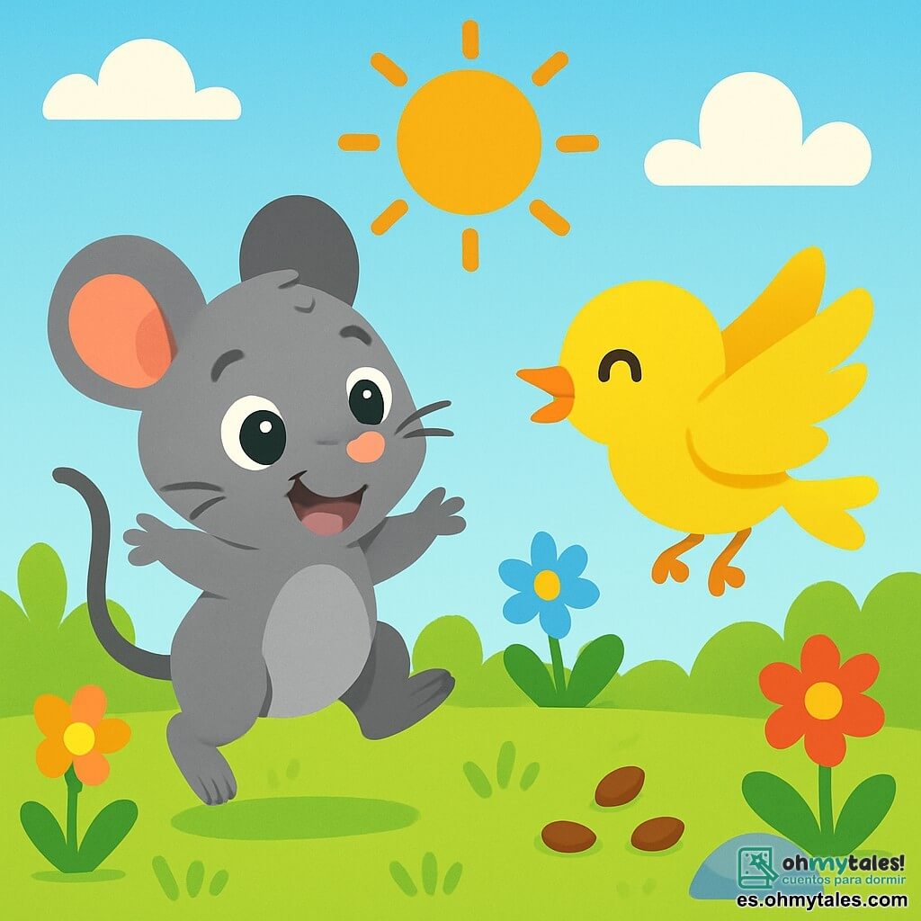 Ratón y el abrazo del sol | Cuento de animal | 1/2 años | Cuento ...