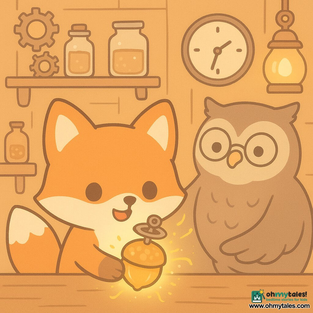 💬 Fenn the Fox and the Pocket Time-Compass | Time travel story | 7-8 ...