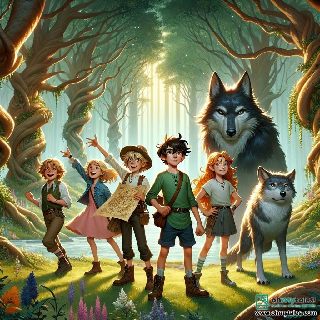 The Riddle of the Sly Wolf | Big bad wolf | 5-6 years old | Tale