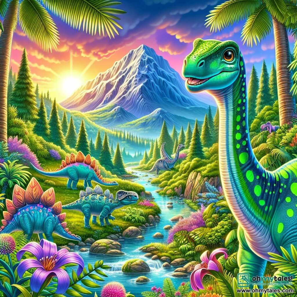 Dex's Wild Valley Adventure | Dinosaur story | 9-10 years old ...