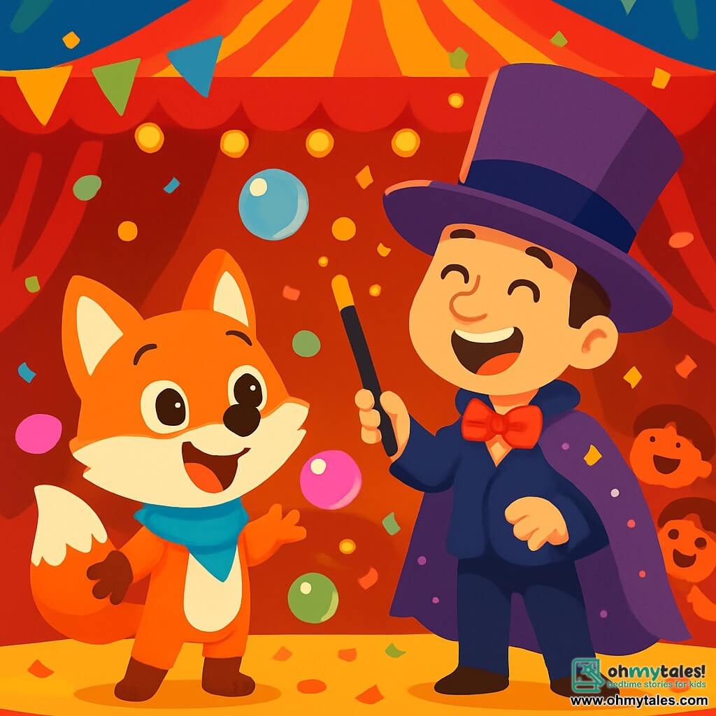 Freddy the Fox and the Circus of Silly Magic | Funny story | 3-4 years ...