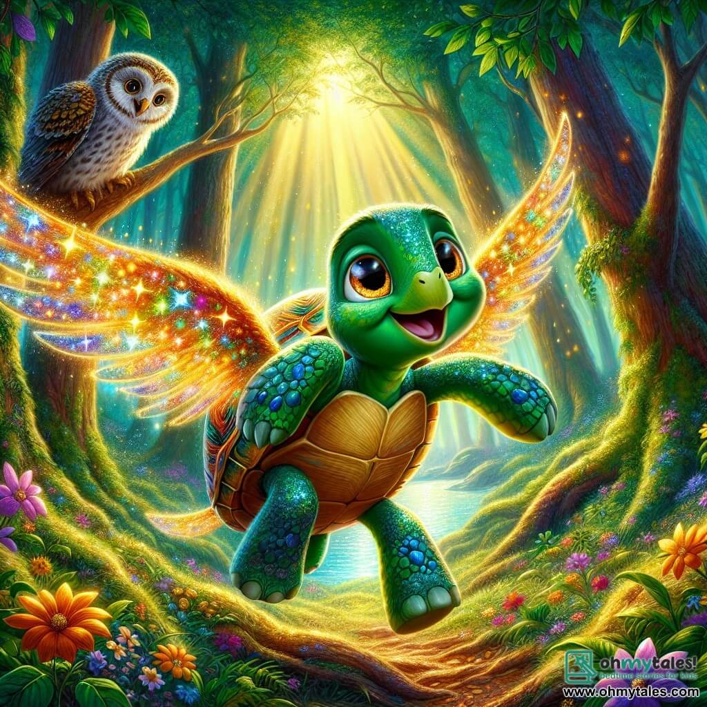 The Flying Tortoise | Animal story | 7-8 years old | Tale