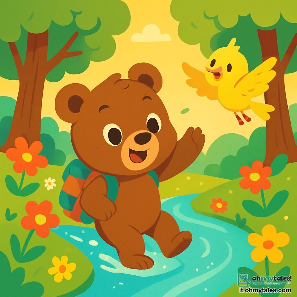 Il piccolo orso e il fiume che canta | Racconto d'avventura | 1/2 anni ...